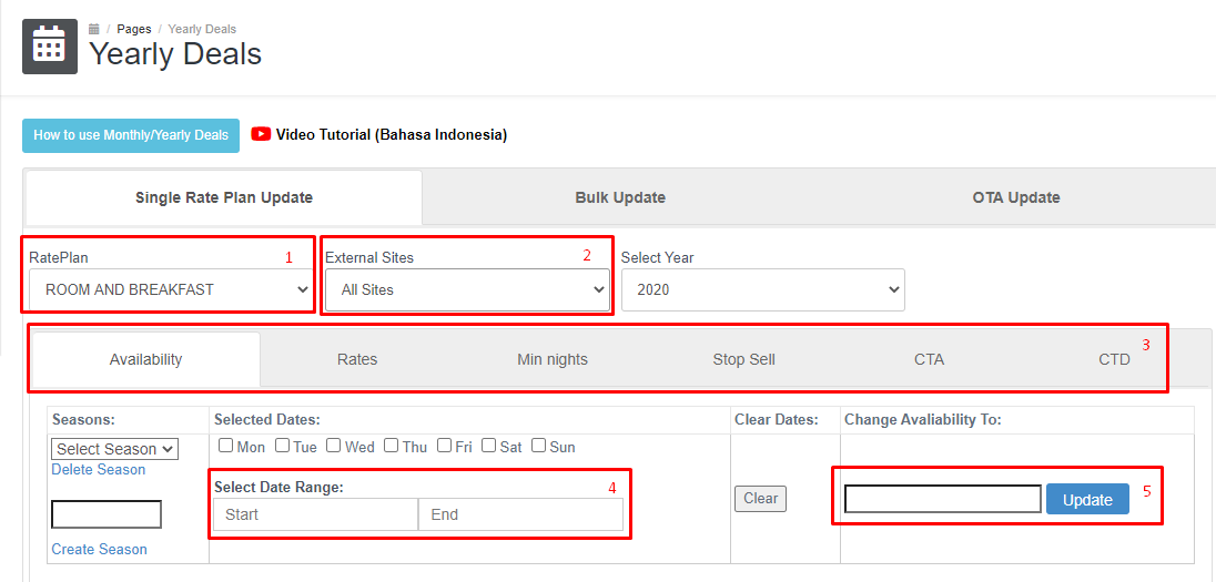 Channel Manager – Yearly Deals – GuestPro Knowledge Base