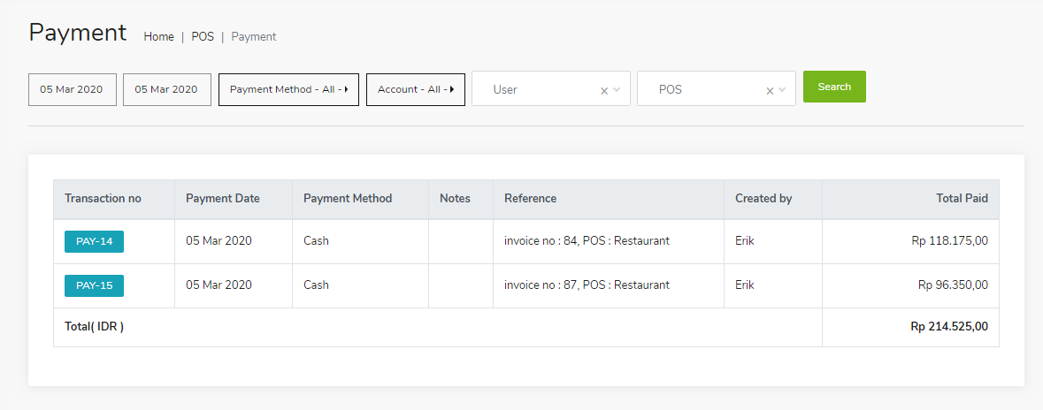 POS – GuestPro Knowledge Base