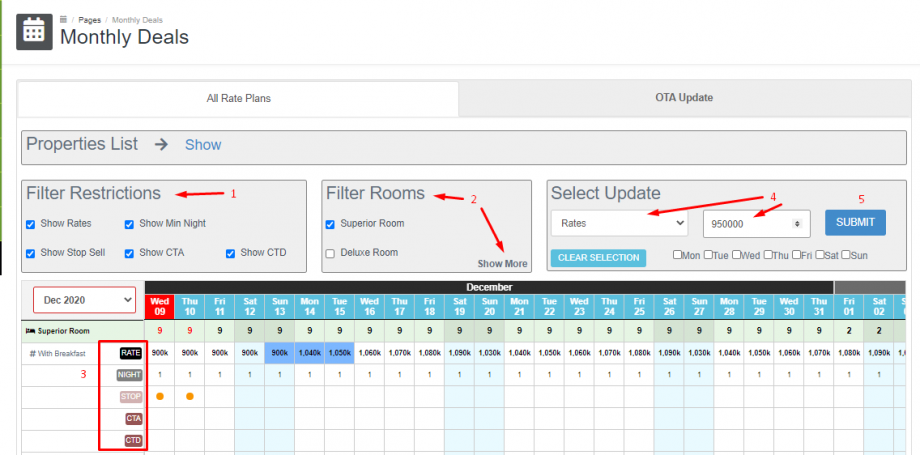 Channel Manager – Monthly Deals – GuestPro Knowledge Base