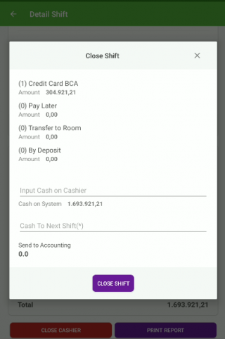 Fitur Shift – GuestPro Knowledge Base