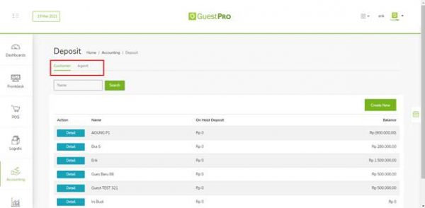 Fitur Deposit atau DP (Down Payment) – GuestPro Knowledge Base