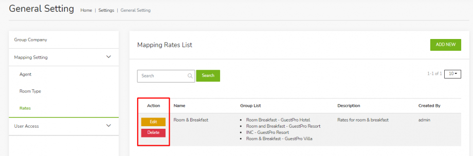 General Setting – GuestPro Knowledge Base