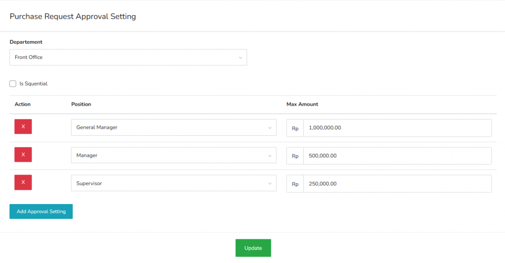 Konfigurasi Approval – GuestPro Knowledge Base